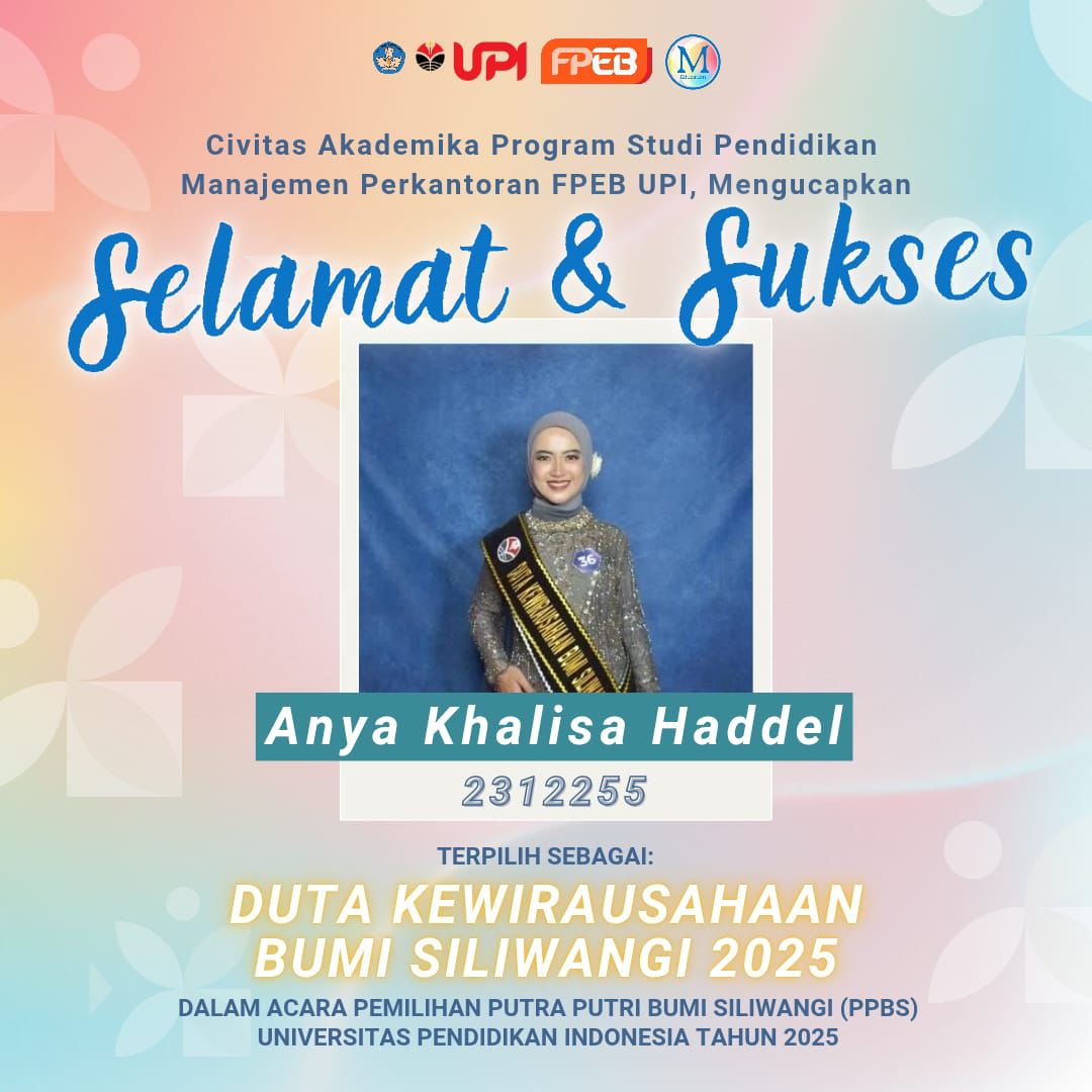 Anya Khalisa Haddel, Mahasiswa Prodi Pendidikan Manajemen Perkantoran ...
